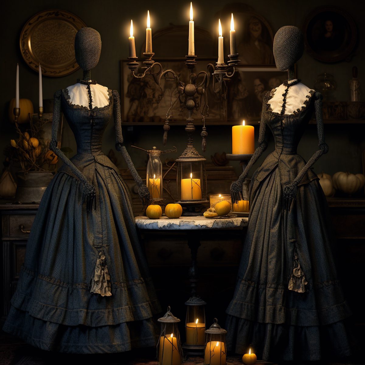 Halloween Homemaker Dresses – Wolf Blue™